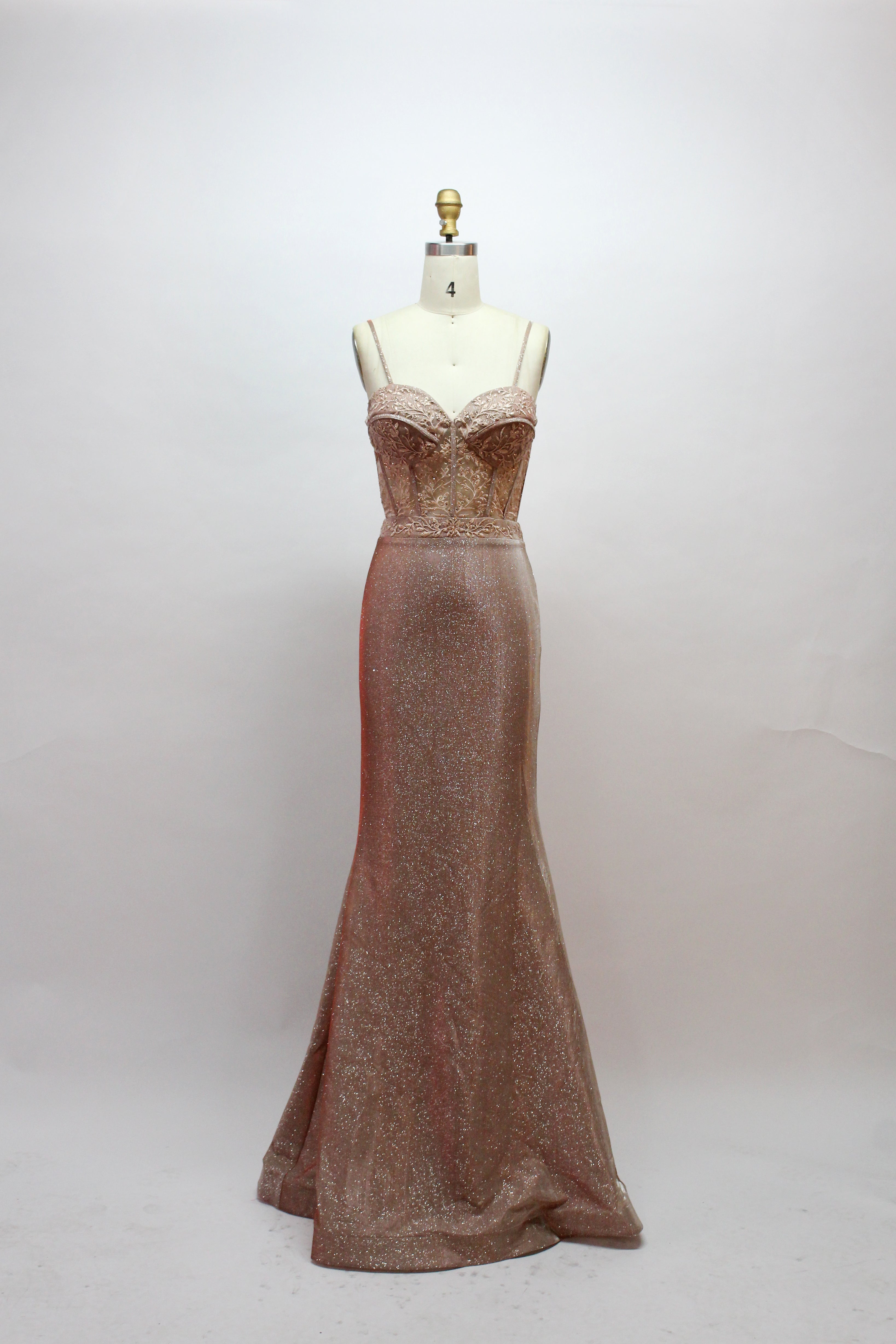 Wholesale Radiant Opulence Lace Mermaid Prom Gown with Shimmering 3254 ...